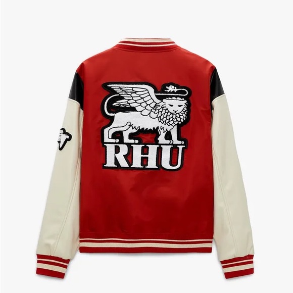 Rhude | Jackets & Coats | Zara X Rhuigi Bombervarsity Jacket | Poshmark